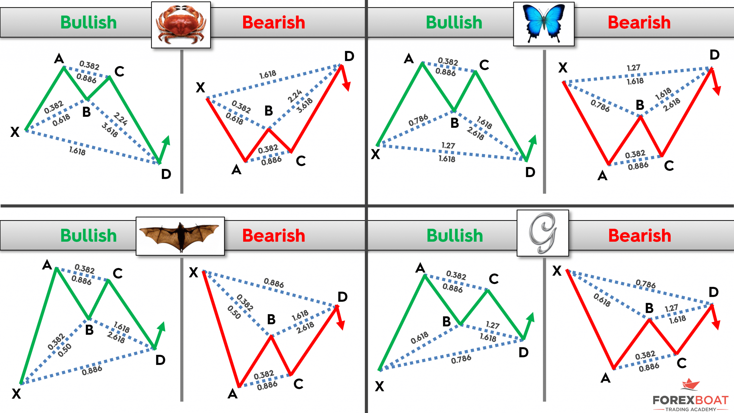 Harmonic Patterns ForexBoat Trading Academy Harmonic Patterns ForexBoat Trading Academy